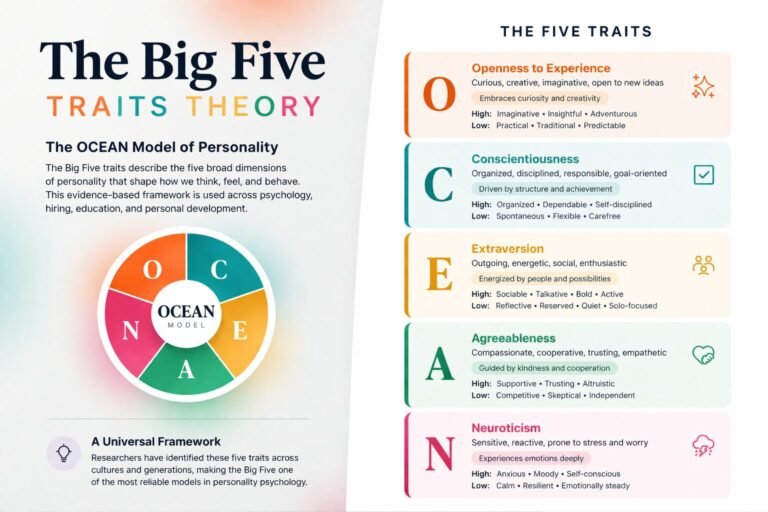 The Big Five Personality Traits: Complete OCEAN Model Guide for UPSC ...